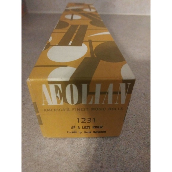 Aeolian | Other | Up A Lazy River 231 By Hank Sylvester Aeolian Piano ...